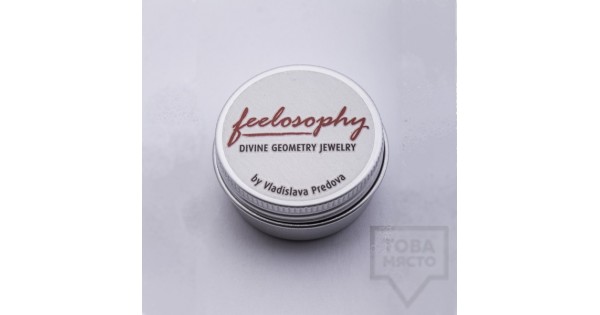 Сребърно отворено колие Feelosophy Sensuelle - квадрат на цена ★82.00лв ...